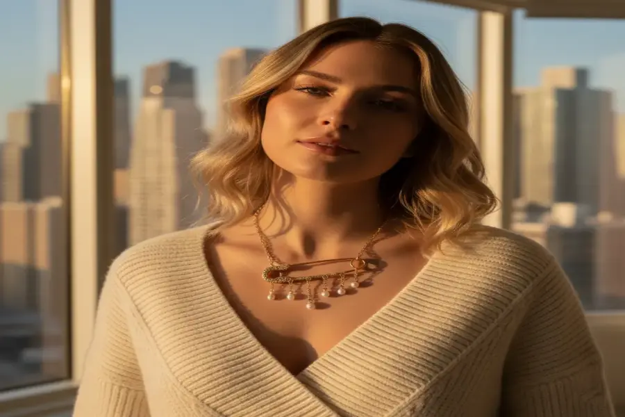 Safety Pin Necklace Meaning: Style Identity And Purpose